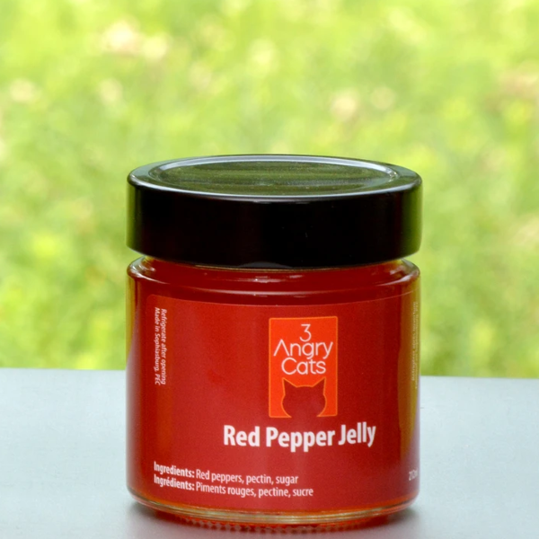 3 Angry Cats Red Pepper Jelly — All BBQ Canada