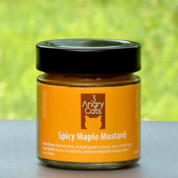 3 Angry Cats Spicy Maple Mustard — All BBQ Canada