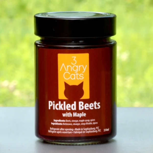 3 Angry Cats Pickled Beets with Maple — All BBQ Canada