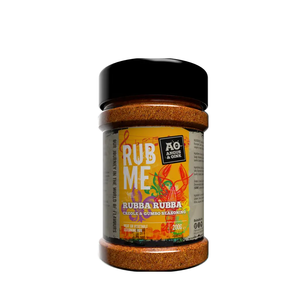 Angus & Oink - Rubba Rubba Creole and Gumbo Seasoning — All BBQ Canada